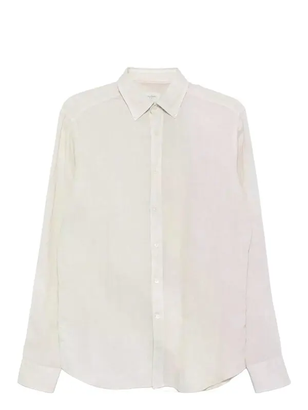 TINTORIA MATTEI 954 Linen Shirt - Neutrals