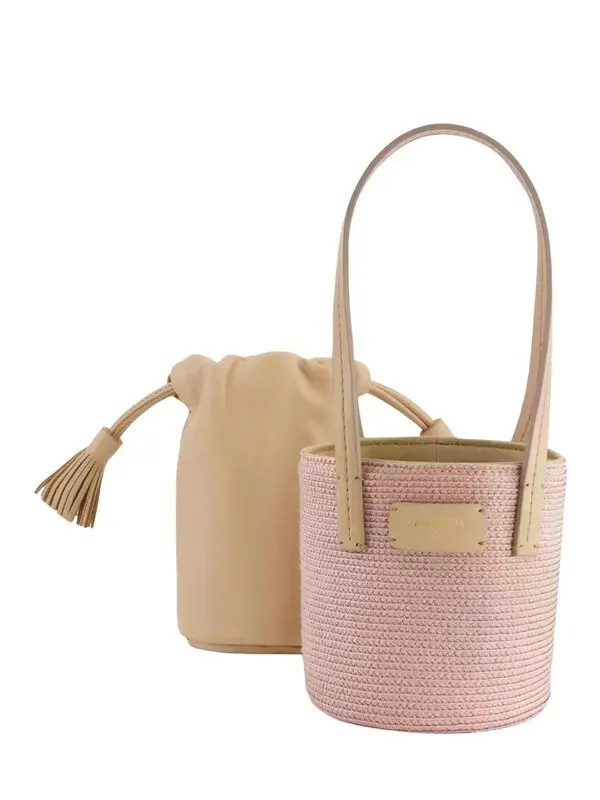 Giambattista Valli Logo-patch Beach Bag - Pink