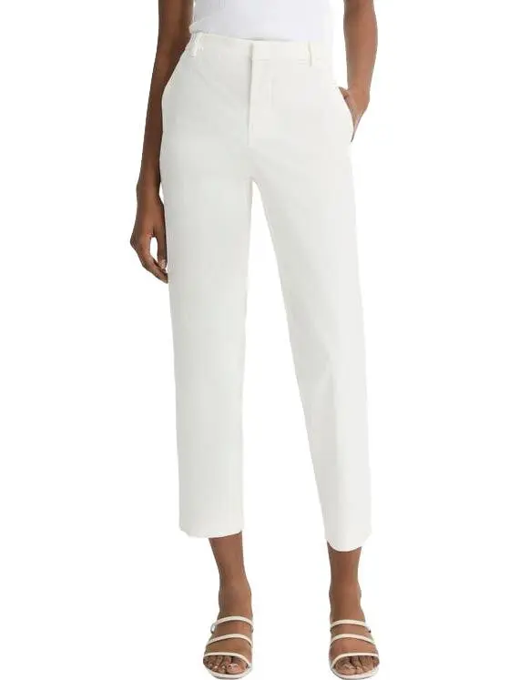 Vince Straight Leg Chinos - Off White