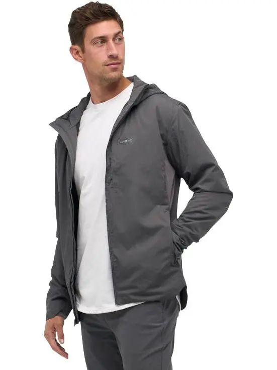 NOMATIC Outset Hooded Water Resistant Travel Jacket - Gray