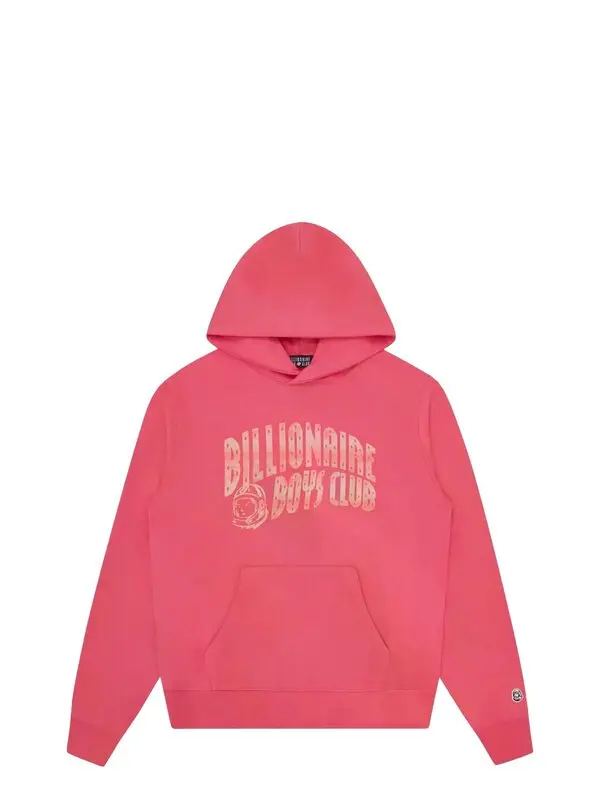 BILLIONAIRE BOYS CLUB Classic Curve Logo Hoodie - Pink