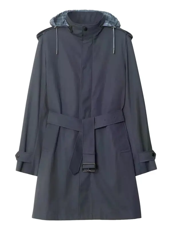 Burberry Mid-length Trench Coat - Grey