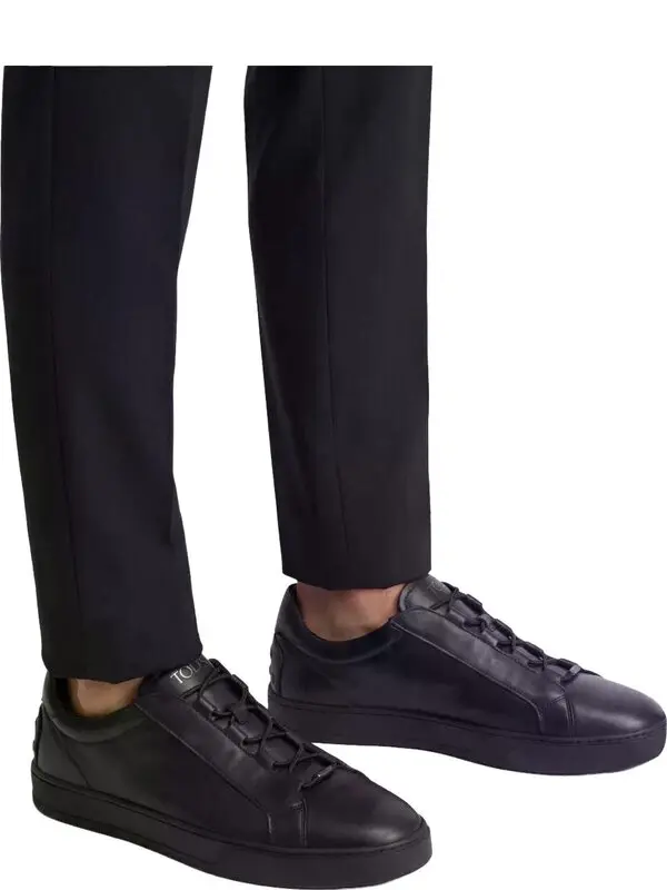 TOD'S Leather Sneakers - Black
