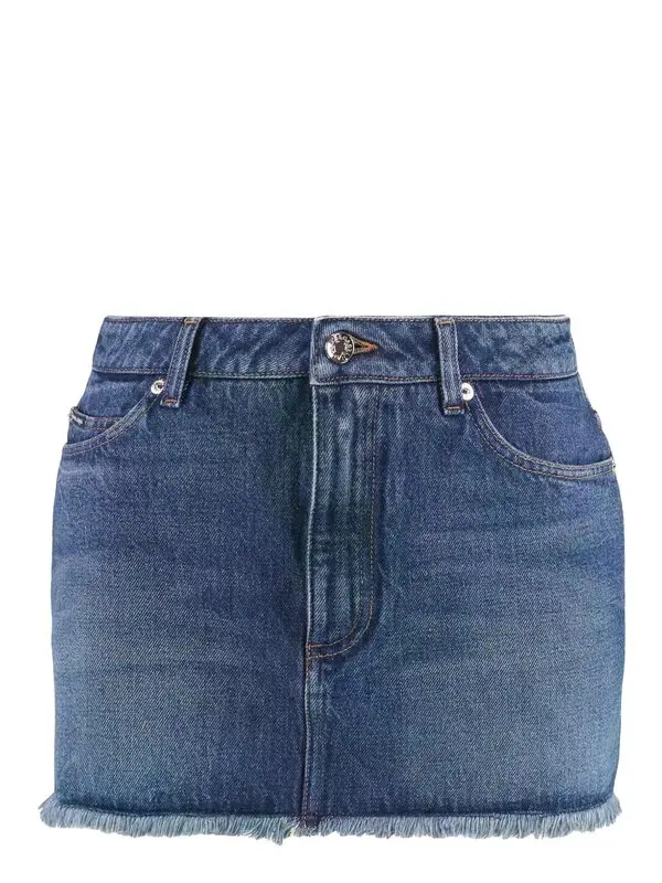 Dolce & Gabbana Denim Miniskirt - Blue