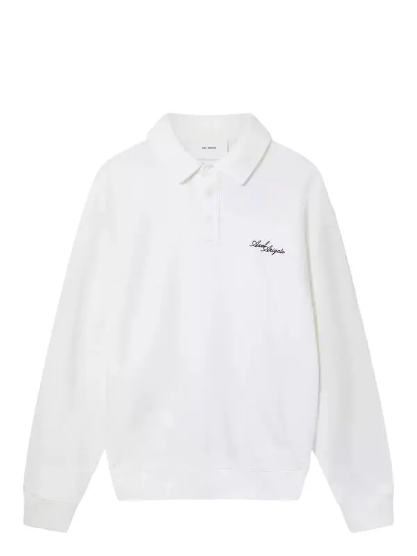 Axel Arigato Base Polo Sweatshirt - White