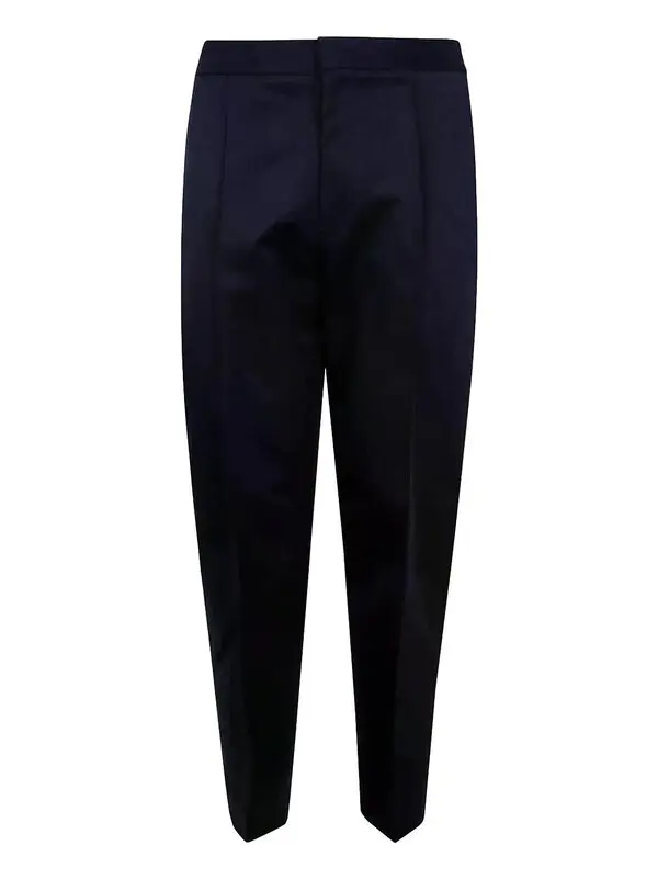 Zegna Cotton Trousers - Blue