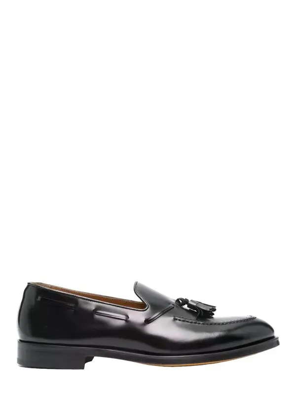 DOUCAL'S Leather Loafers - Black