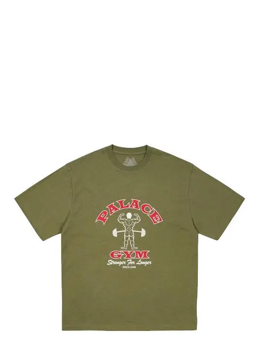 PALACE Stronger For Longer T-shirt - The Deep Green