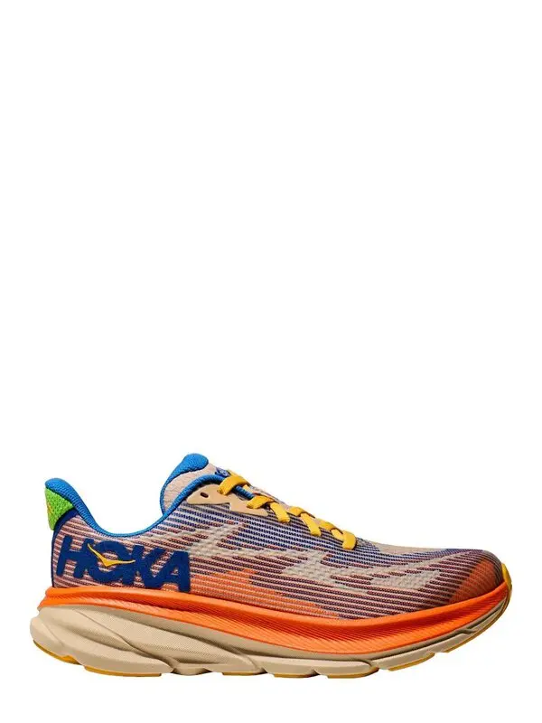 Hoka One One Clifton 9in - Ultramarine/electric Tangerine
