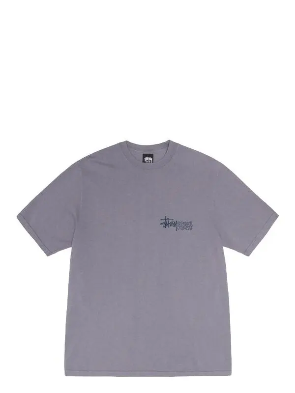 StÜssy Superior Quality Pigment Dyed Tee Shirt - Shark