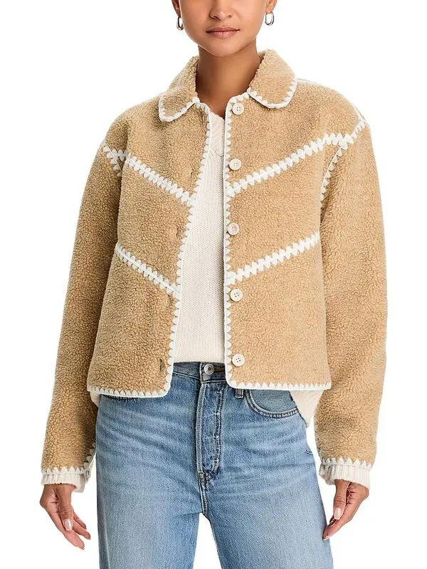 UGG Ellison Shell Jacket - Sand Heather