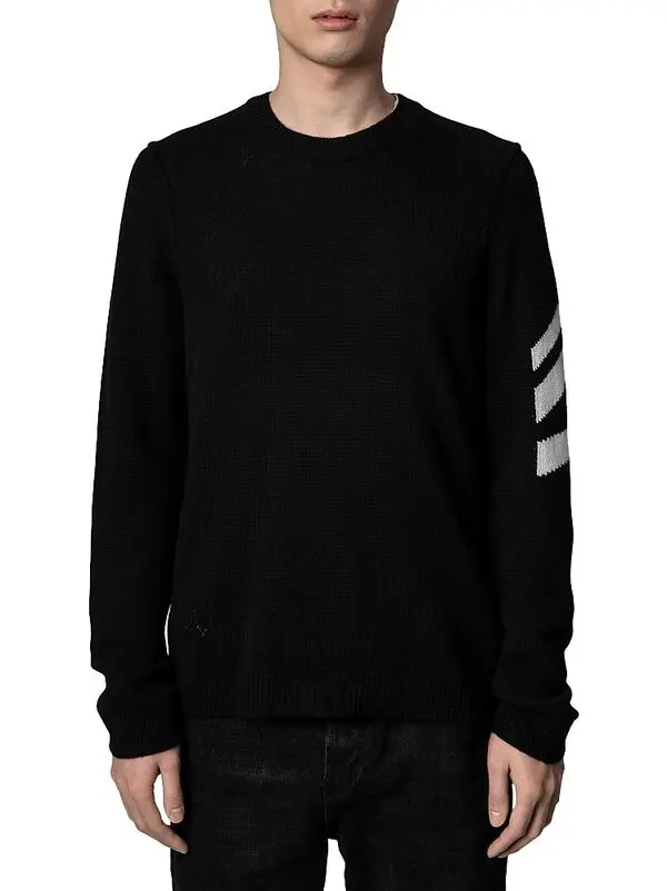 Zadig&Voltaire Clash Arrow Cashmere Sweater - Noir