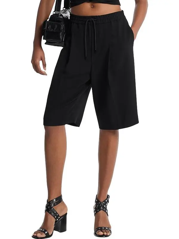 Michael Kors Bermuda Track Shorts - Black