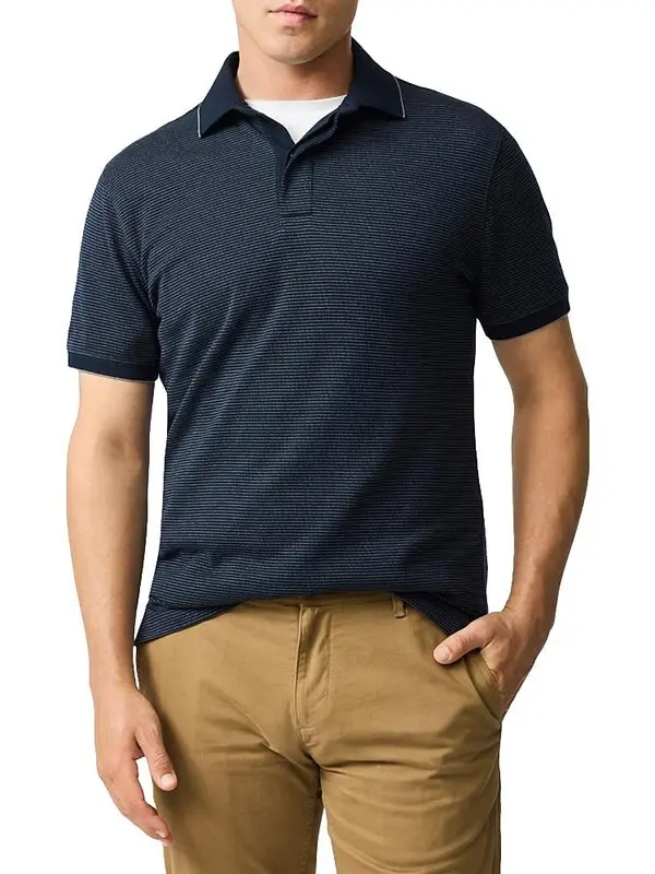 Rodd & Gunn Wilson Bay Slim Fit Polo Shirt - Eclipse