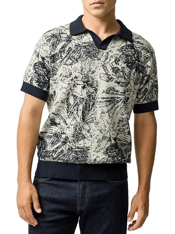 Rodd & Gunn Bowlers Creek Knit Patterned Polo - Riversand