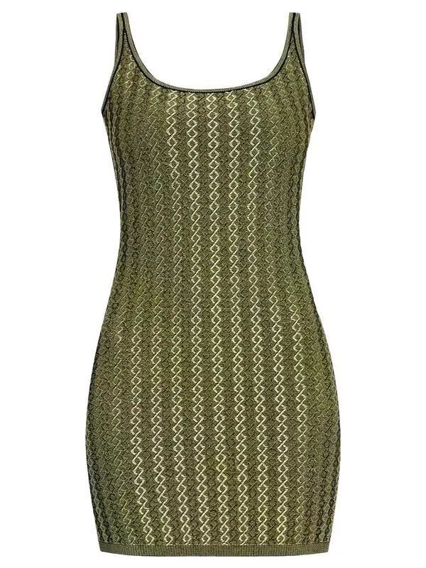 Jacquemus Marino Mini Dress - Green