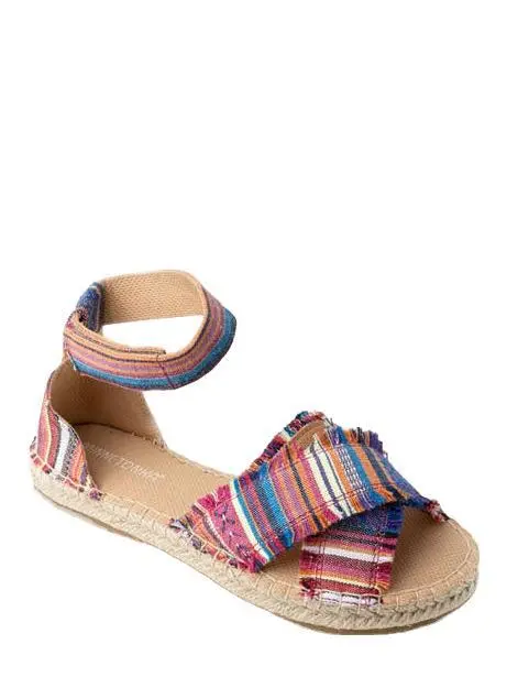 Minnetonka Pemma Ankle Strap Sandals - Desert Print