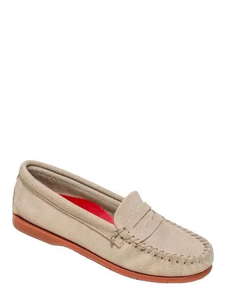 Minnetonka Mellony Penny Loafer - Stone