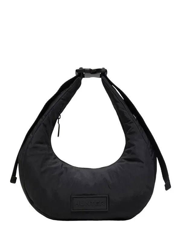 Hunter Mini Lune Shoulder Bag - Open Black