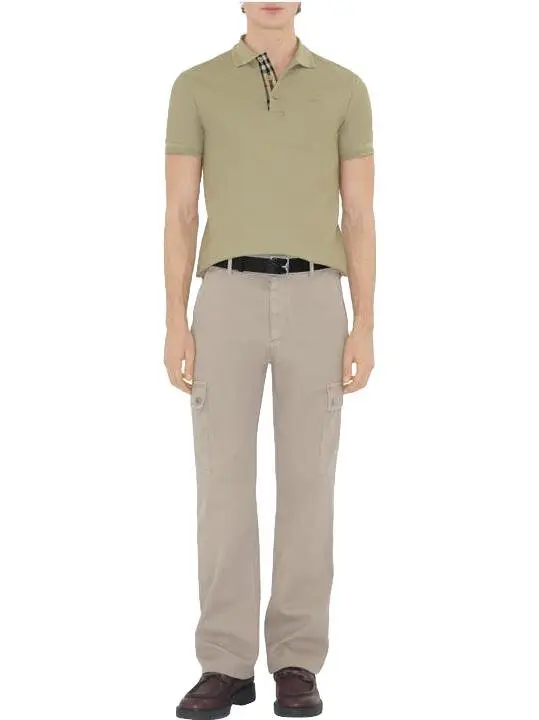 Burberry Cotton Polo Shirt - Skylark