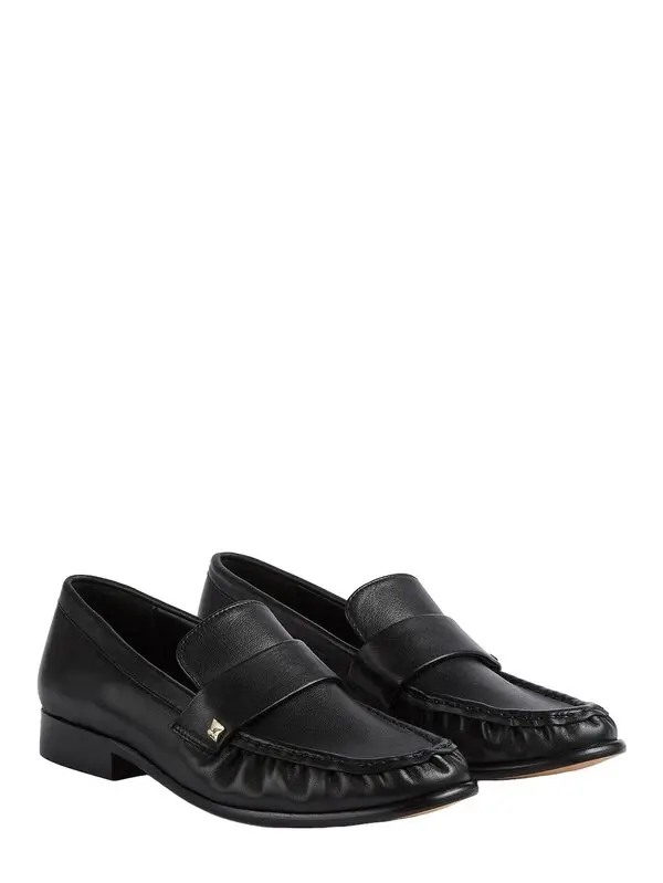 LK BENNETT Adira Stud Loafer - Black
