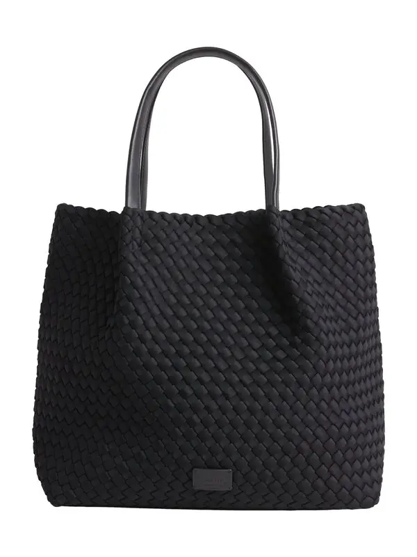 Harrods Neoprene Woven East-west Tote Bag - Black
