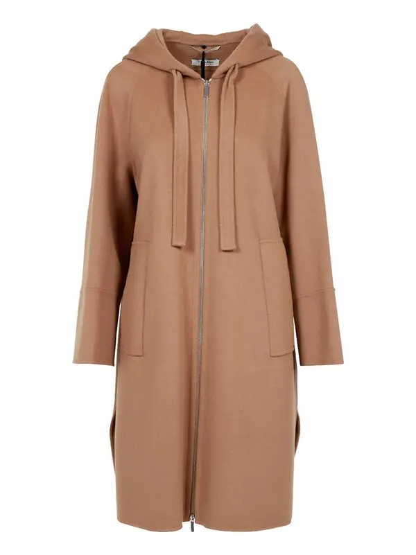 Max Mara Pure Wool Coat - Camel