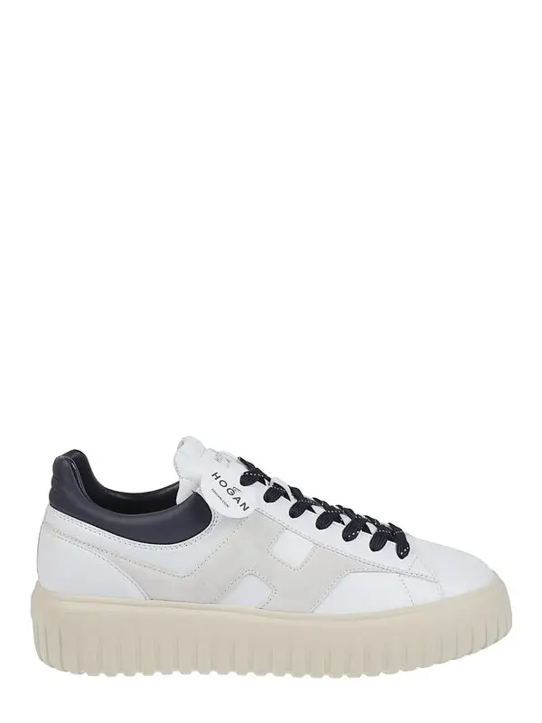 Hogan H-stripes Sneakers - White