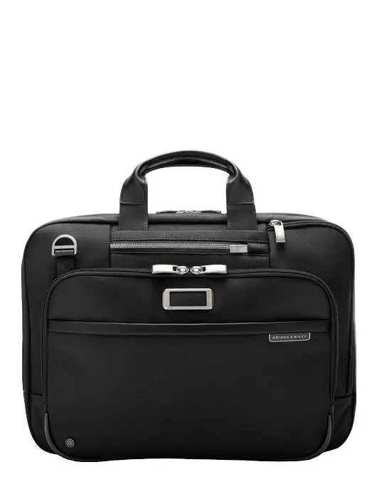 Briggs & Riley Work Medium Expandable Briefcase - Black