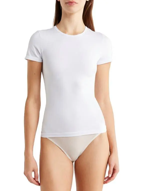 Nordstrom Seamless Layering Tee - White