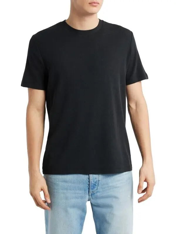 Nn07 Clive Cotton Blend T-shirt - Black
