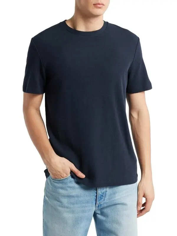 Nn07 Clive Cotton Blend T-shirt - Navy Blue