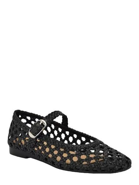 Nine West Halie Mary Jane Flat - Black