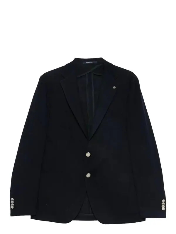 Tagliatore Virgin Wool Blazer - Blue