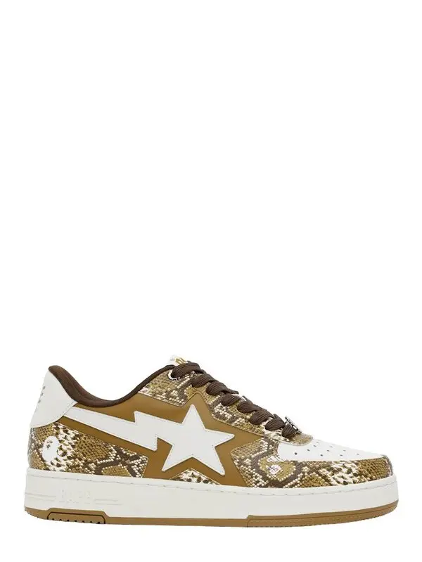 BAPE A Bathing Ape Sta Ssense Exclusive Snakeskin - Tan