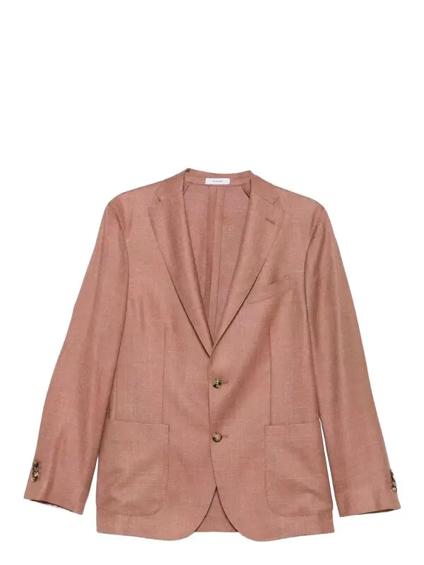 Boglioli Interwoven Blazer - Orange