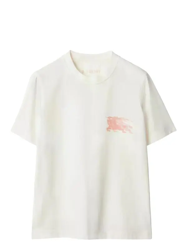 Burberry Ekd Cotton T-shirt - White