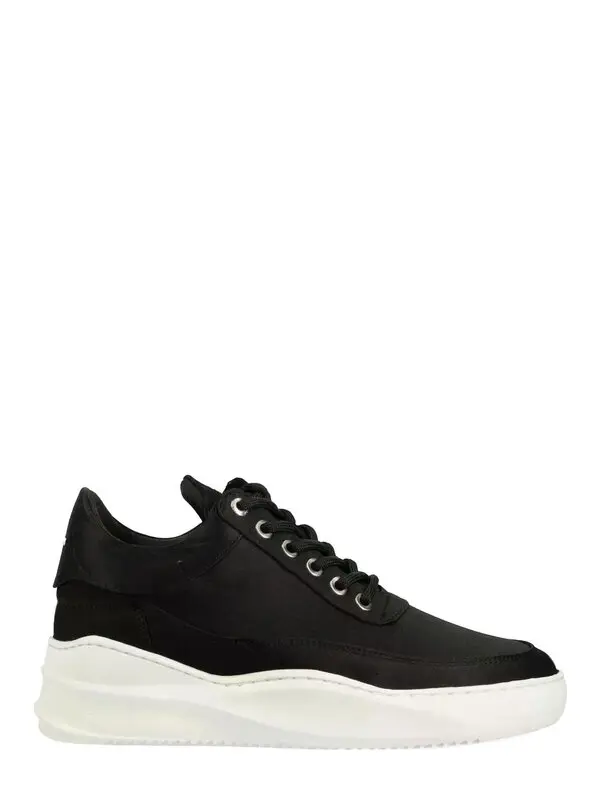 Filling Pieces Logo-embroidered Sneakers - Black