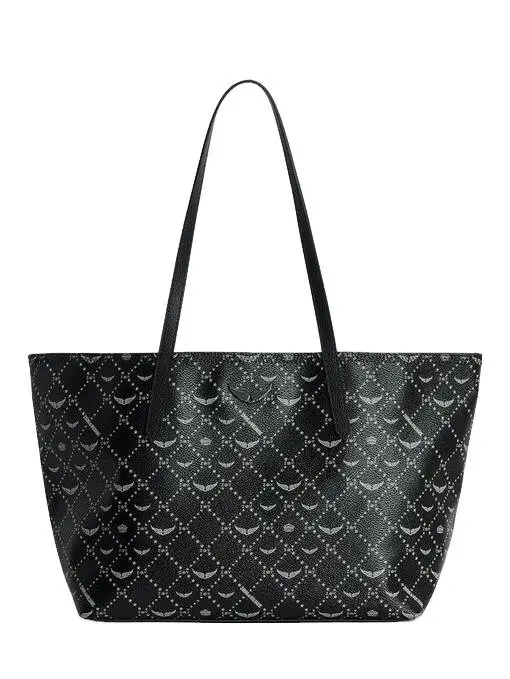 Zadig&Voltaire Z Shopper Monogram Tote - Natural