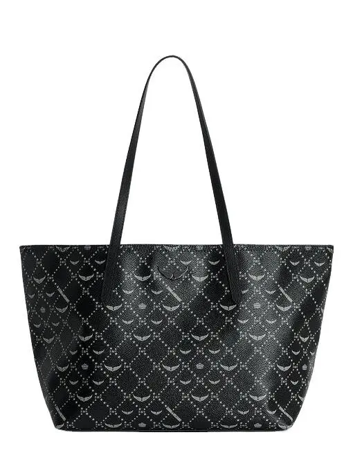 Zadig&Voltaire Z Shopper Monogram Tote - Natural