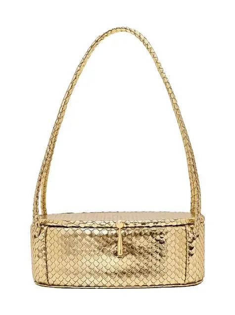 Alexis Constance Top-handle Handbag - Gold