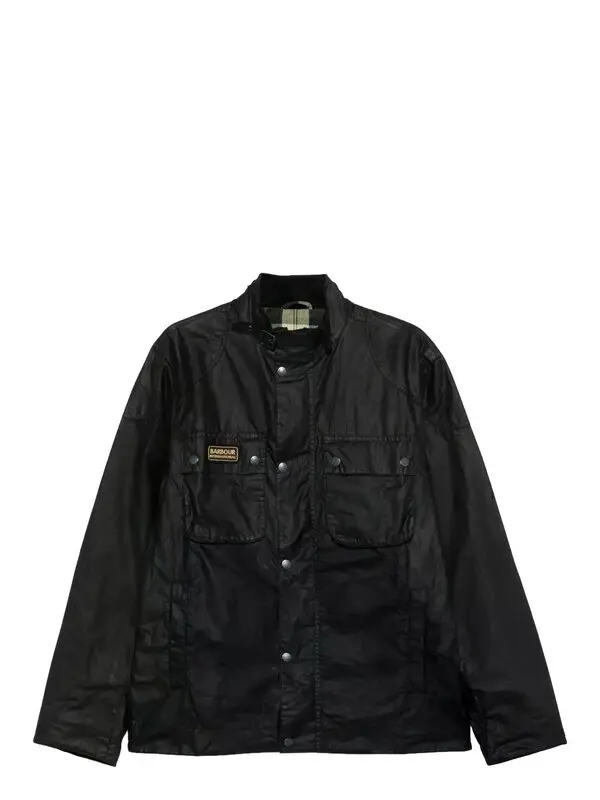 BARBOUR INTERNATIONAL Barbour Merton Wax Jacket - Black