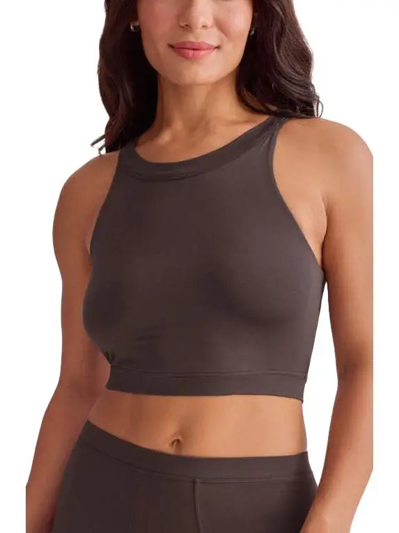 Fleur't Crop Top - Espresso