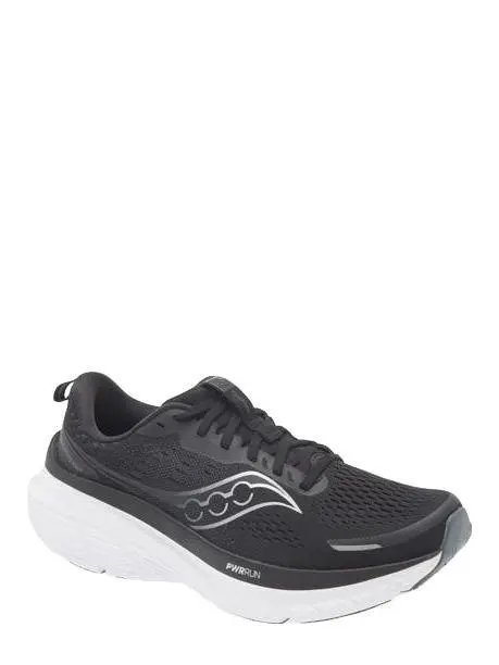 Saucony Guide 18 Sneakers - Black/black/white