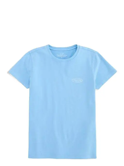 Vineyard Vines Surf Logo Graphic T-shirt - Serenity Blue