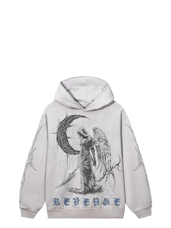 REVENGE Scythe Hoodie - Cement/blue