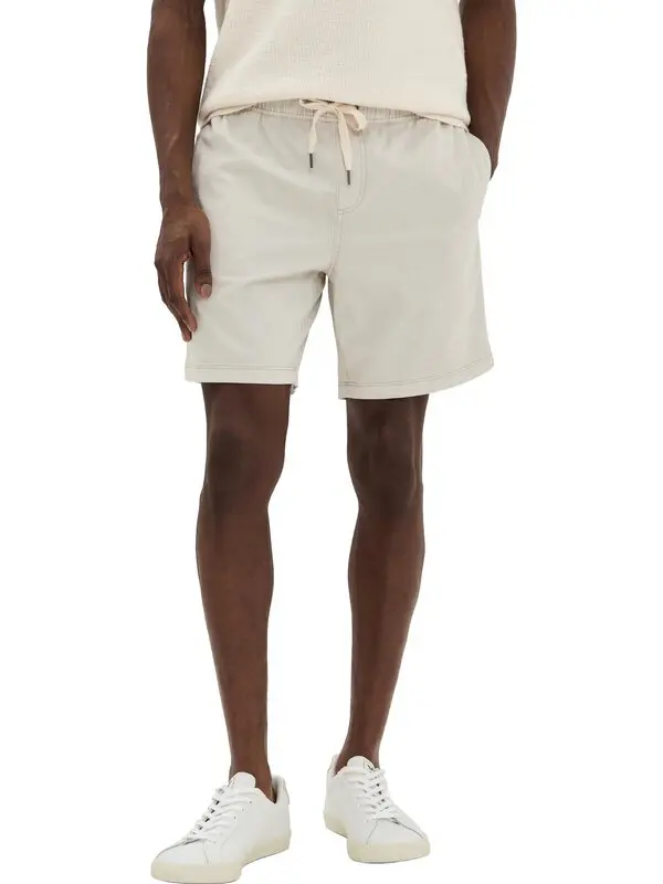 Rails Cruz Drawstring Shorts - Natural