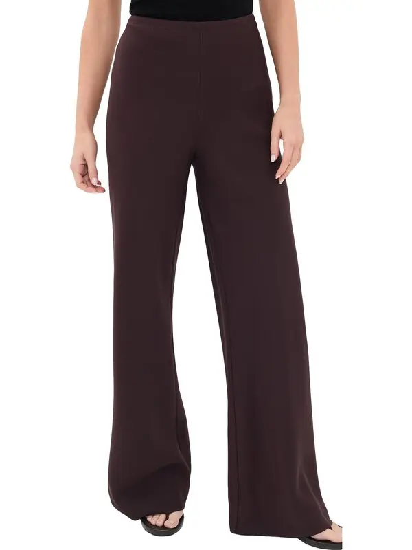 Staud Stroll Wide Leg Pants - Earth