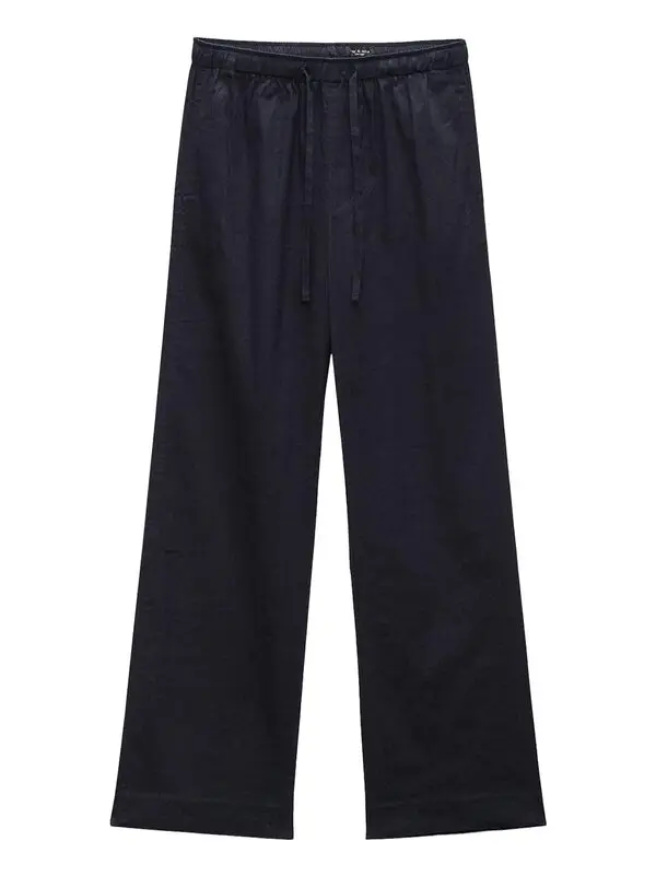 Rag & Bone Logan Linen-blend Beach Pants - Salute