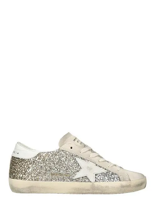 GOLDEN GOOSE Super Star 55636 Leather Low-top Trainers - Brown/oth